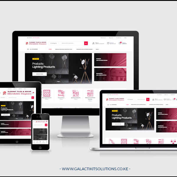 Web and Graphic Design portfolio in Kenya - GalactiK IT Solutions